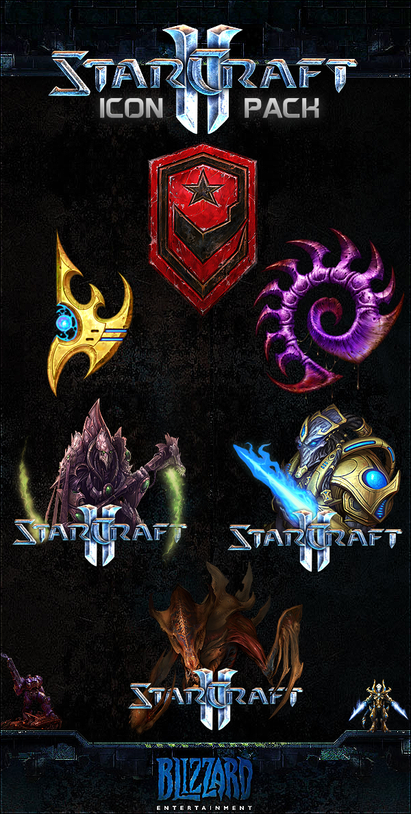StarCraft II - Icon Pack by Crussong on DeviantArt