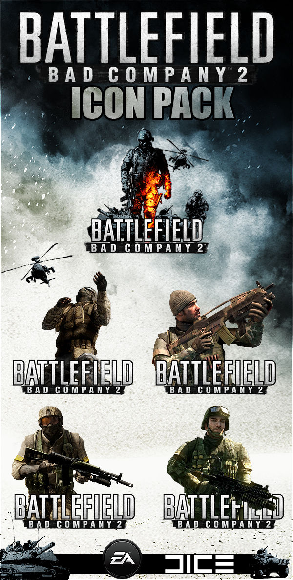 Bad Company 2 - Icon Pack by Crussong on DeviantArt