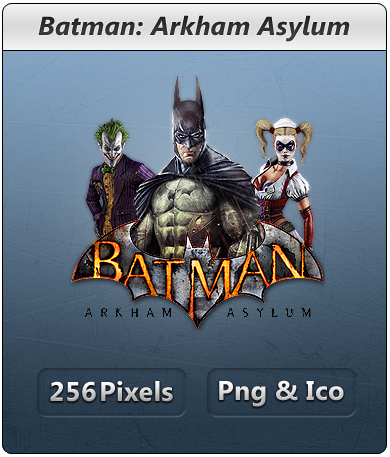 Batman Arkham Asylum - Icon by Crussong on DeviantArt