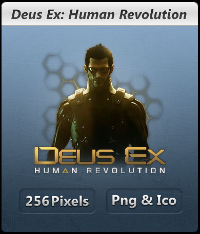 Deus Ex 3 - Icon by Crussong on DeviantArt