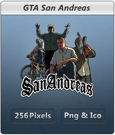 GTA San Andreas - Icon by Crussong on DeviantArt