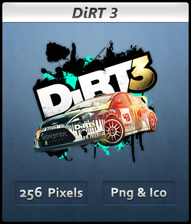 DiRT 3 - Icon by Crussong on DeviantArt