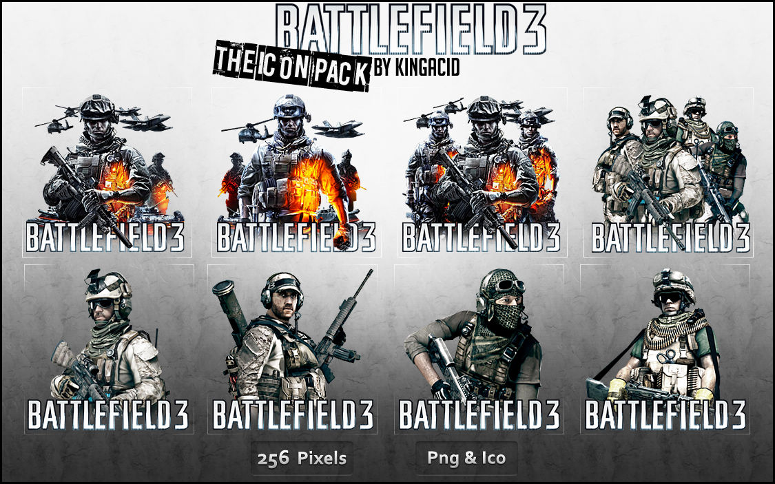 Battlefield 3 - The Icon Pack by Crussong on DeviantArt