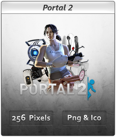 Portal 2 - Icon 4 by Crussong on DeviantArt