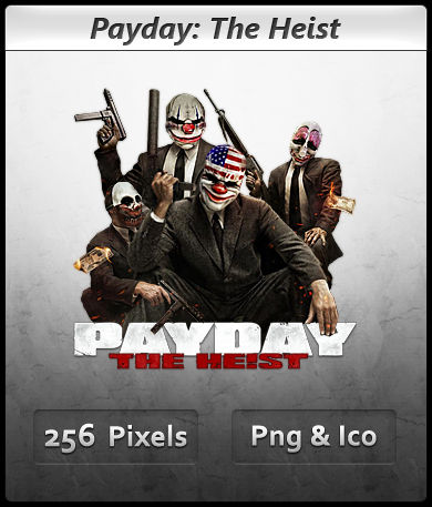 Payday The Heist - Icon by Crussong on DeviantArt