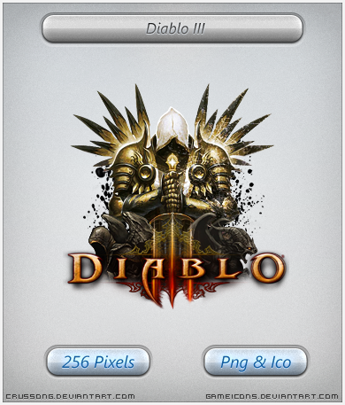 Diablo III - Final Game Icon by Crussong on DeviantArt