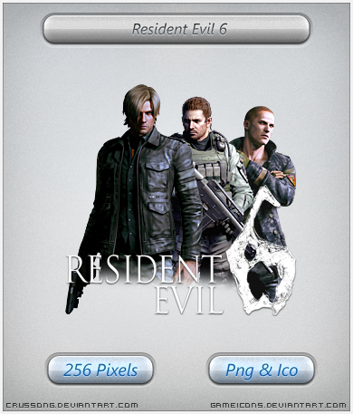 Resident Evil 6 - Icon by Crussong on DeviantArt