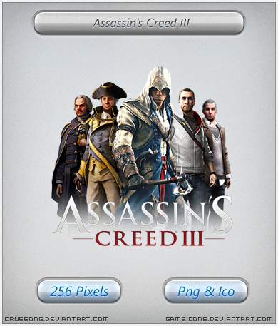 Assassins Creed III - Icon 2 by Crussong on DeviantArt