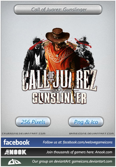 Call of Juarez: Gunslinger - Icon by Crussong on DeviantArt