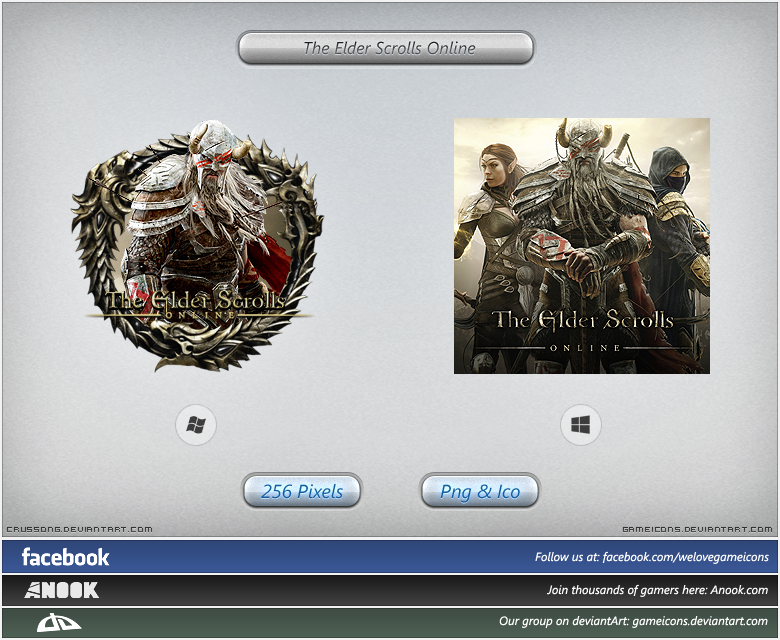 The Elder Scrolls Online - Icon by Crussong on DeviantArt