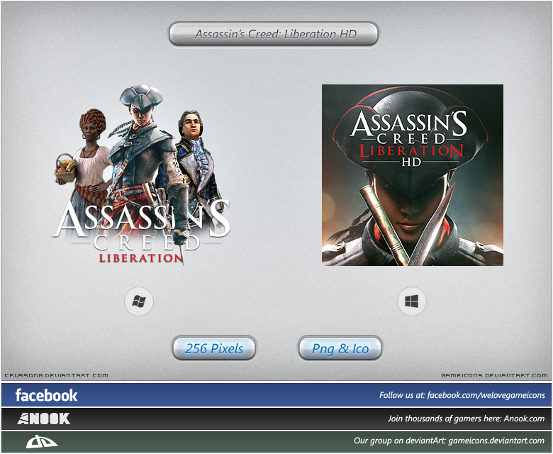 Assassins Creed: Liberation HD - Icon by Crussong on DeviantArt