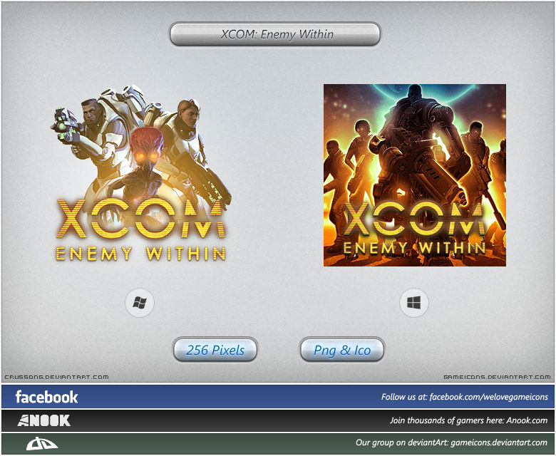 XCOM: Enemy Within - Icon by Crussong on DeviantArt