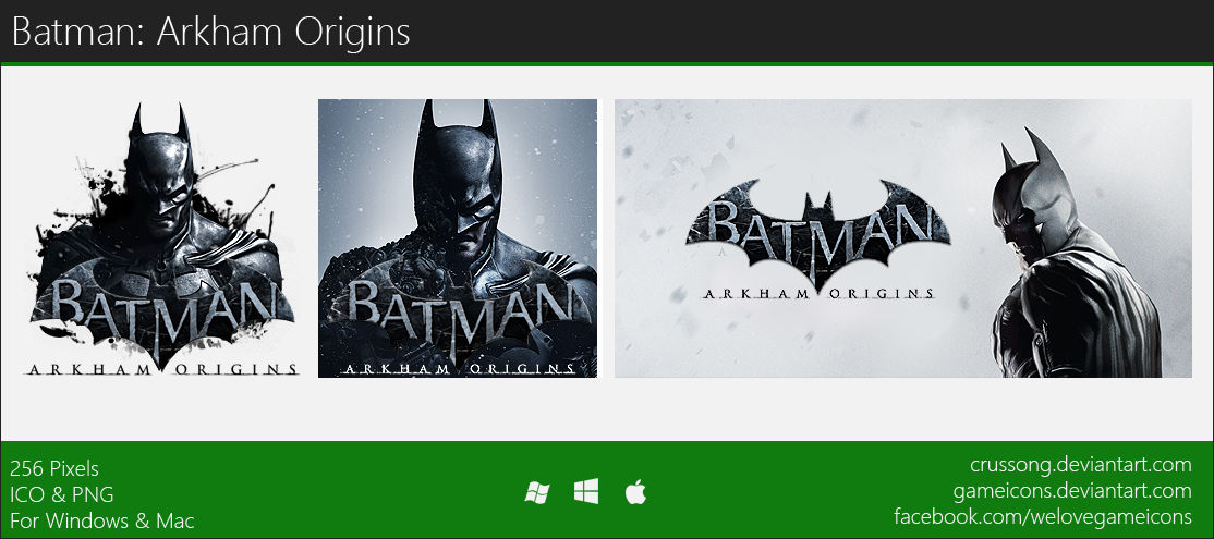 Batman: Arkham Origins - Icon 2 by Crussong on DeviantArt