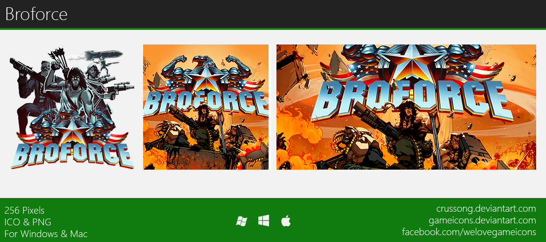 Broforce - Icon by Crussong on DeviantArt