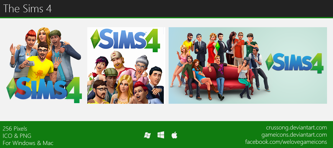 The Sims 4 - Icon by Crussong on DeviantArt