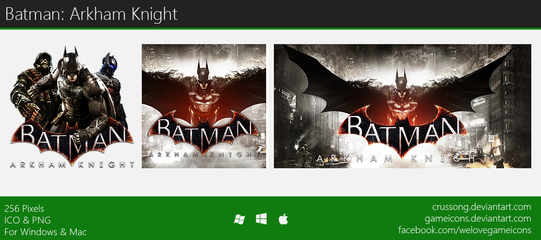 Batman: Arkham Knight - Icon by Crussong on DeviantArt