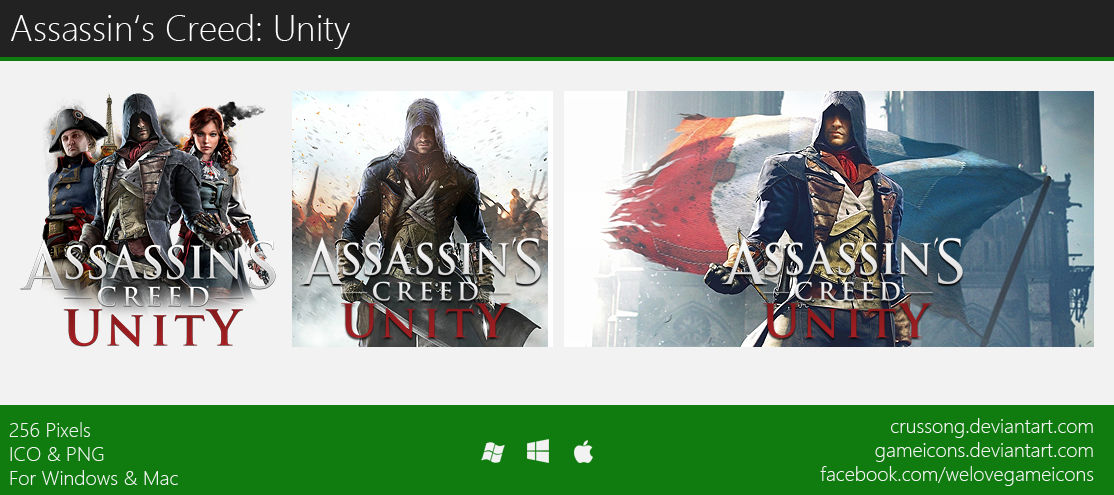 Assassin's Creed: Unity - Icon 2 by Crussong on DeviantArt