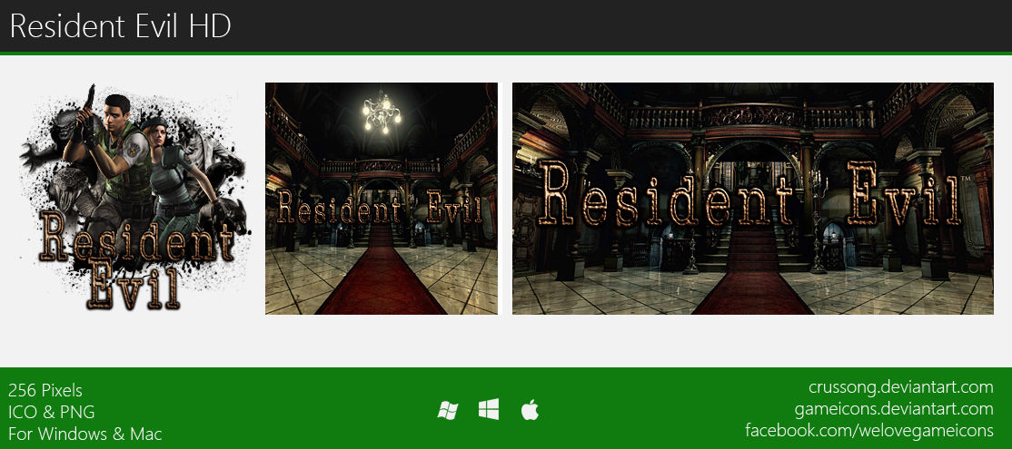 Resident Evil HD - Icon by Crussong on DeviantArt