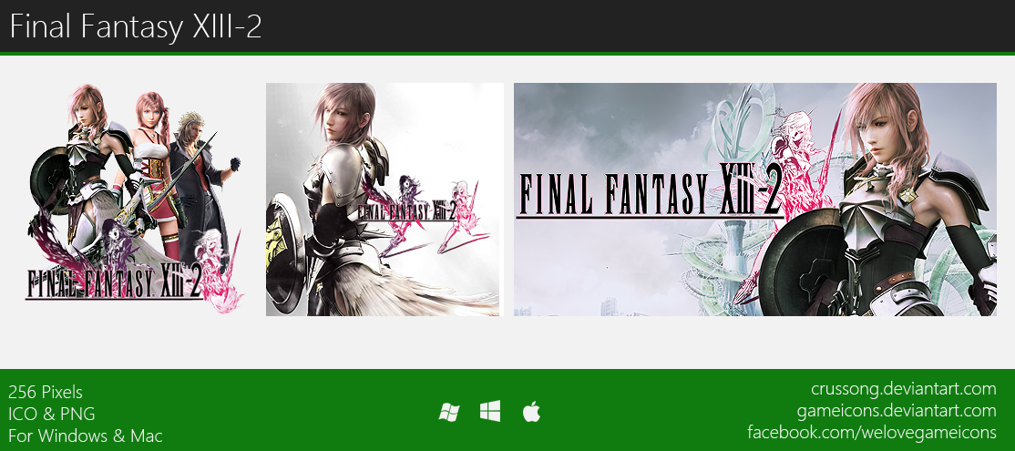 Final Fantasy XIII-2 - Icon by Crussong on DeviantArt