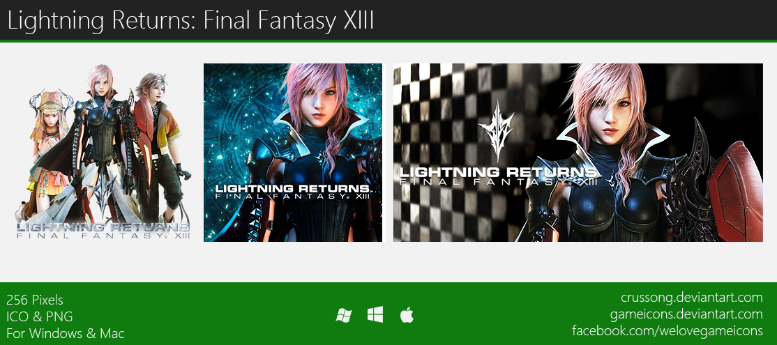 Lightning Returns: Final Fantasy XIII - Icon by Crussong on DeviantArt