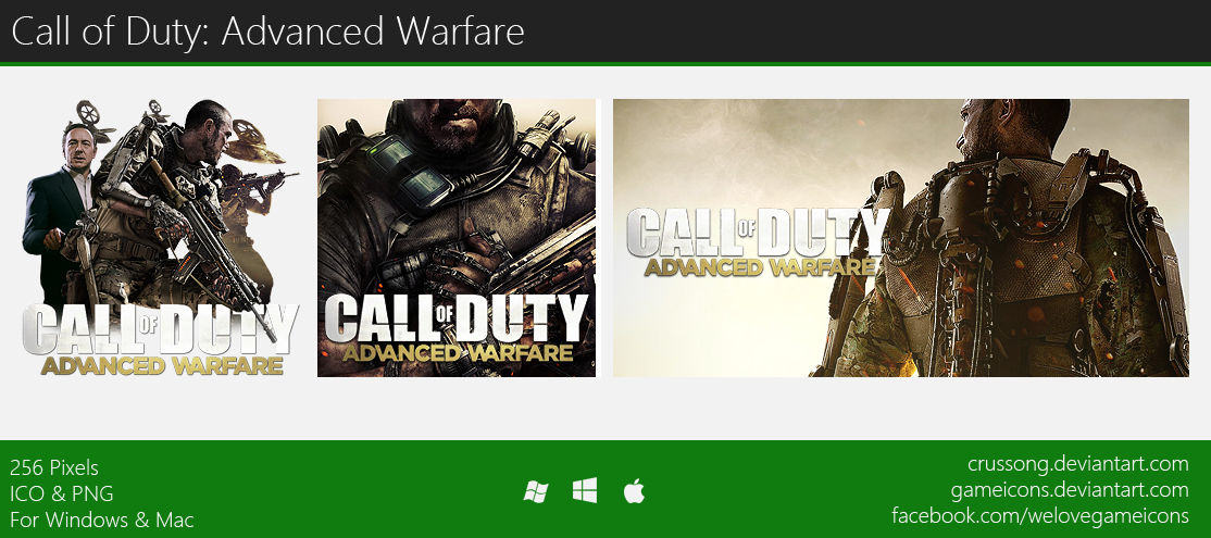 Call of Duty: Advanced Warfare - Icon 2 by Crussong on DeviantArt