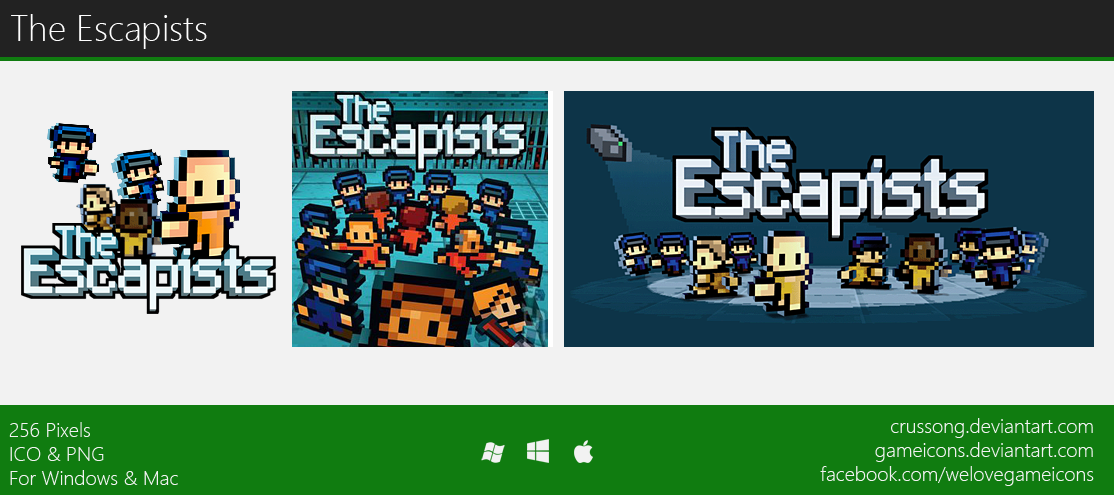 The Escapists - Icon by Crussong on DeviantArt