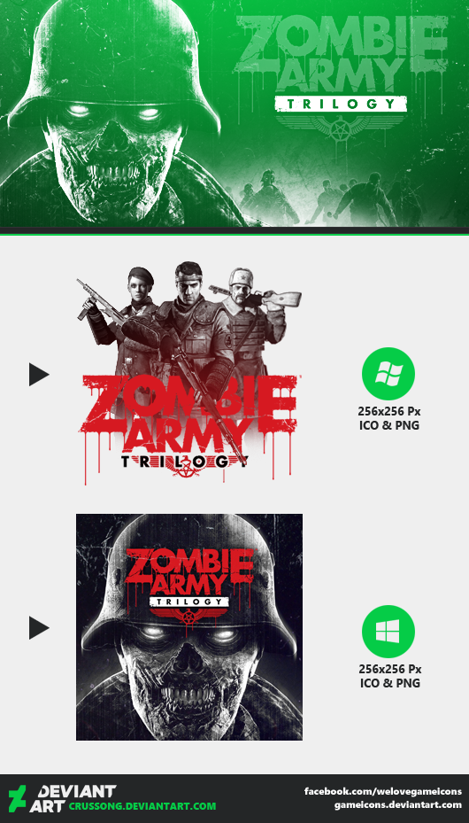 Zombie Army Trilogy - Icon by Crussong on DeviantArt
