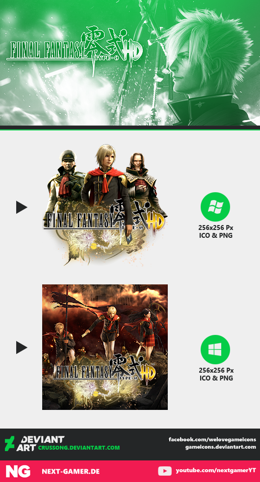 Final Fantasy Type 0 - Icon by Crussong on DeviantArt