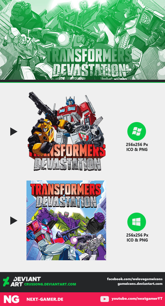 Transformers Devastation - Icon by Crussong on DeviantArt