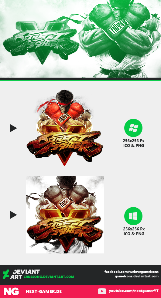 Street Fighter V - Icon by Crussong on DeviantArt