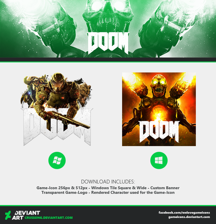 DOOM - Icon + Media by Crussong on DeviantArt