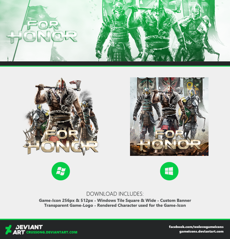 For Honor - Icon 2 + Media by Crussong on DeviantArt