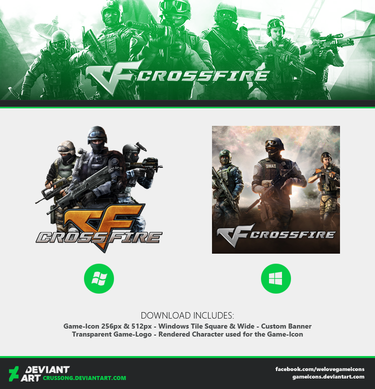 Crossfire - Icon + Media by Crussong on DeviantArt