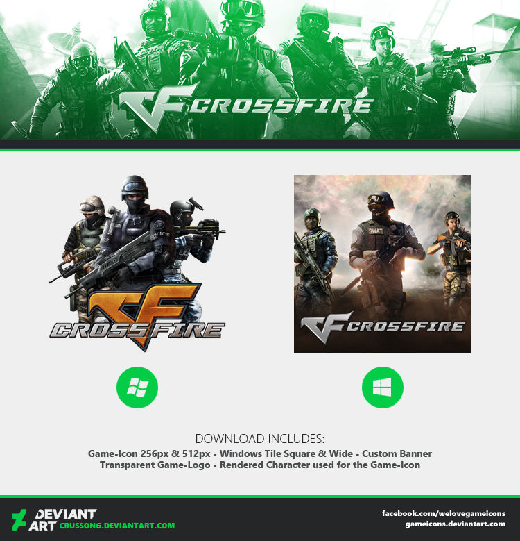 Crossfire - Icon + Media by Crussong on DeviantArt