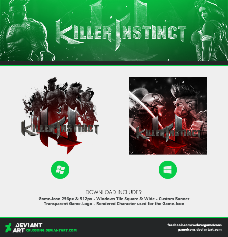 Killer Instinct - Icon + Media by Crussong on DeviantArt