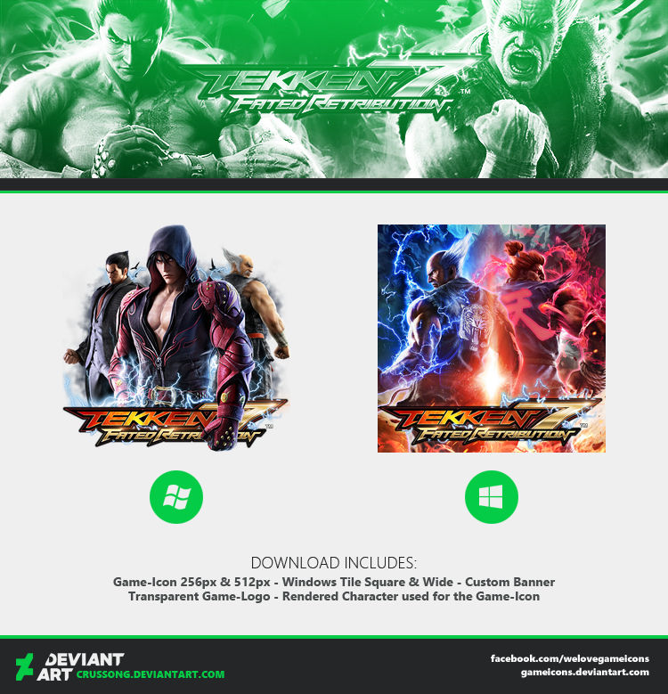 Tekken 7 - Icon + Media by Crussong on DeviantArt