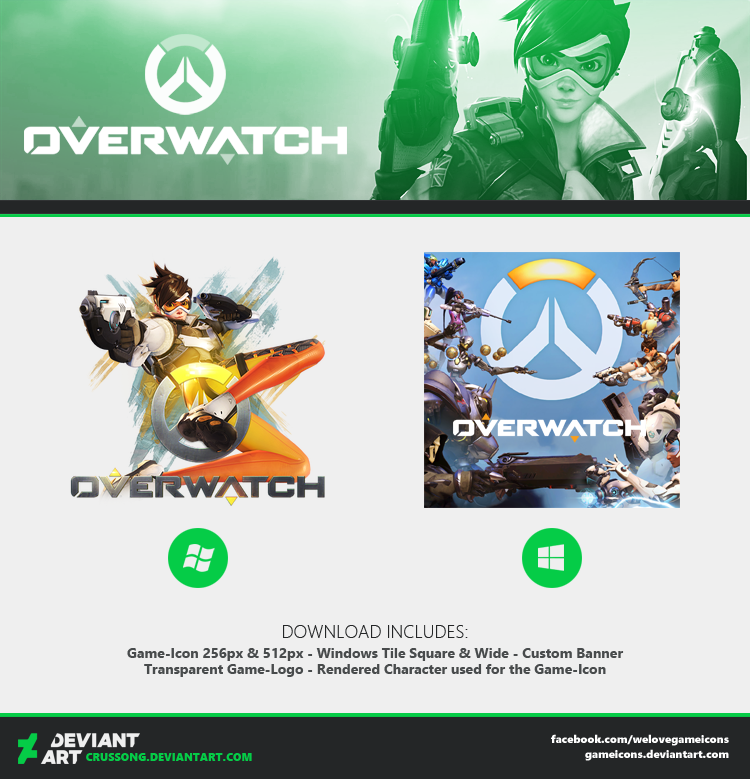 Overwatch - Icon + Media by Crussong on DeviantArt