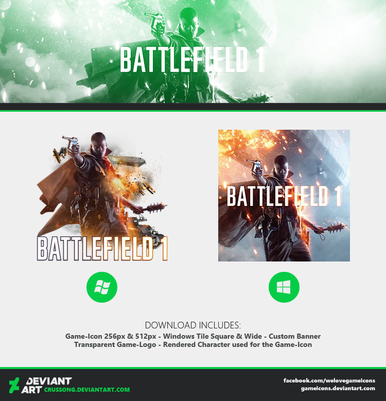 Battlefield 1 - Icon + Media by Crussong on DeviantArt