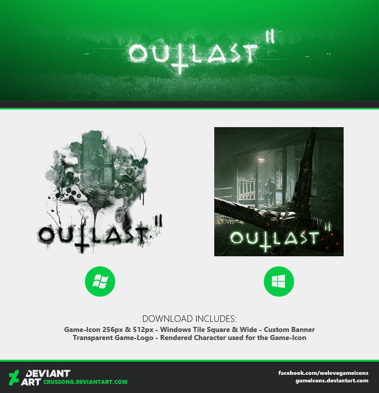Outlast 2 logo png - vicaits