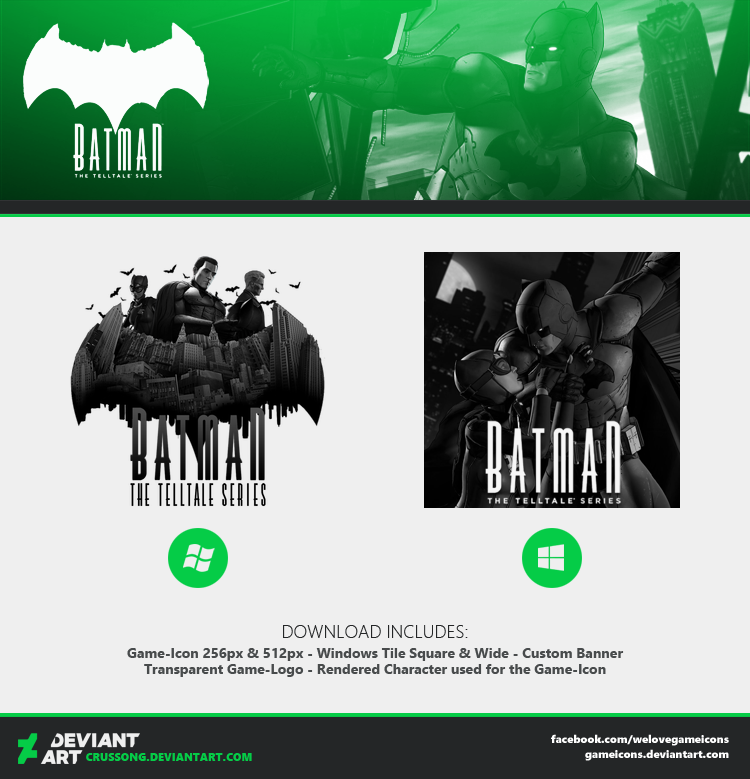 Batman: The Telltale Series - Icon by Crussong on DeviantArt