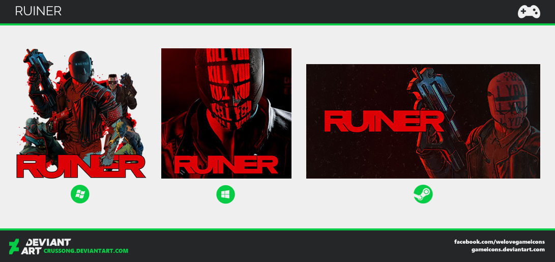RUINER - Icon by Crussong on DeviantArt