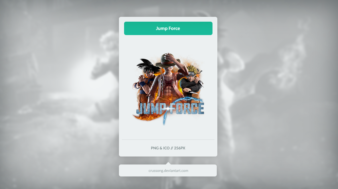 Jump Force - Icon by Crussong on DeviantArt