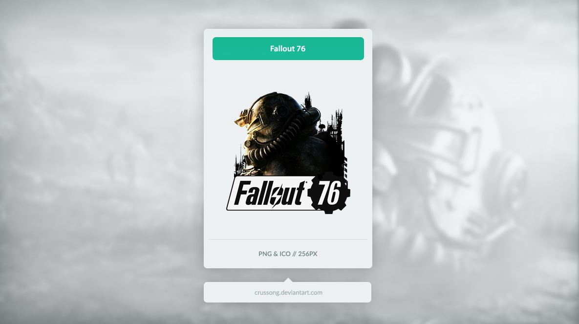 Fallout 76 - Icon by Crussong on DeviantArt