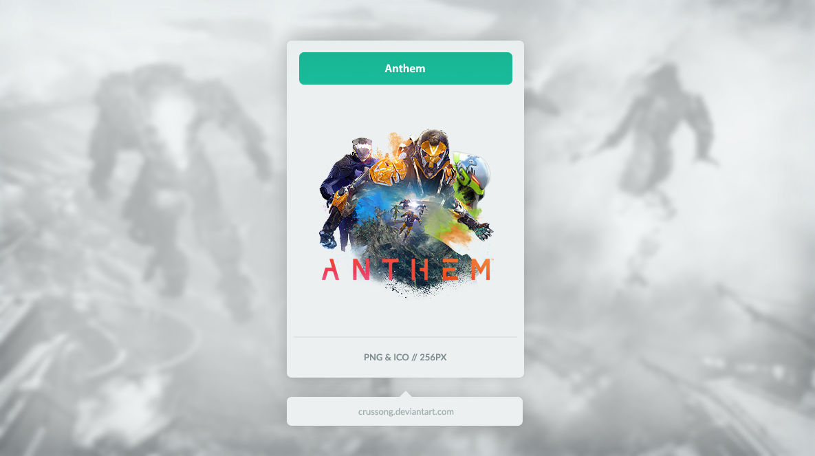 Anthem - Icon by Crussong on DeviantArt