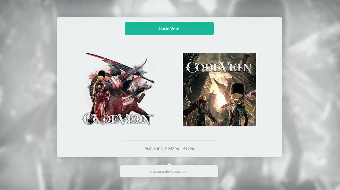 Code Vein - Icon by Crussong on DeviantArt