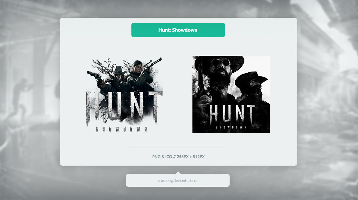 HUNT Showdown - Icon by Crussong on DeviantArt