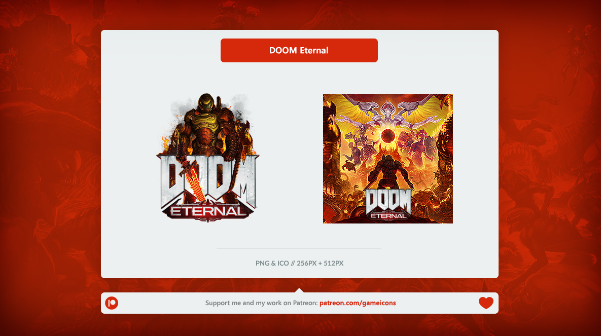 DOOM Eternal - Icon 2 by Crussong on DeviantArt