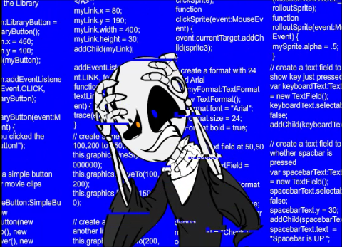 Gaster no like Code (GIF) by MaliForger894 on DeviantArt