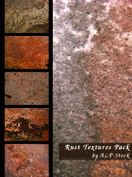 Rust Textures Pack by ALP-Stock on DeviantArt