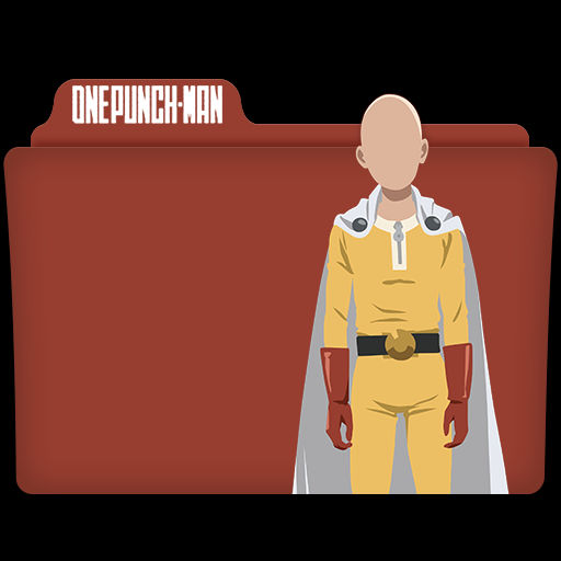 One Punch Man Folder Icon by asmodeopt on DeviantArt